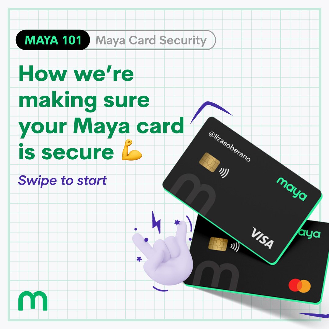 How can I make my Maya Card secure?